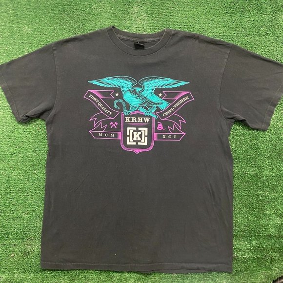KR3W | Shirts | Vintage Y2k Kr3w Eagle Essential Drill Rap Streetwear ...